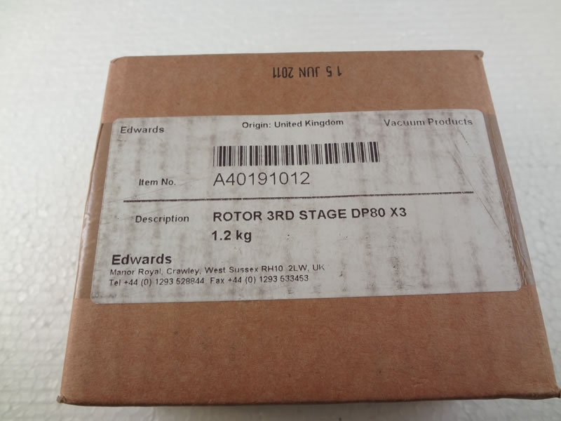 Rotor 3rd Stage - DP80 X3 DP80 Y3 Edwards A40191012 A40191013 – Dekont ...