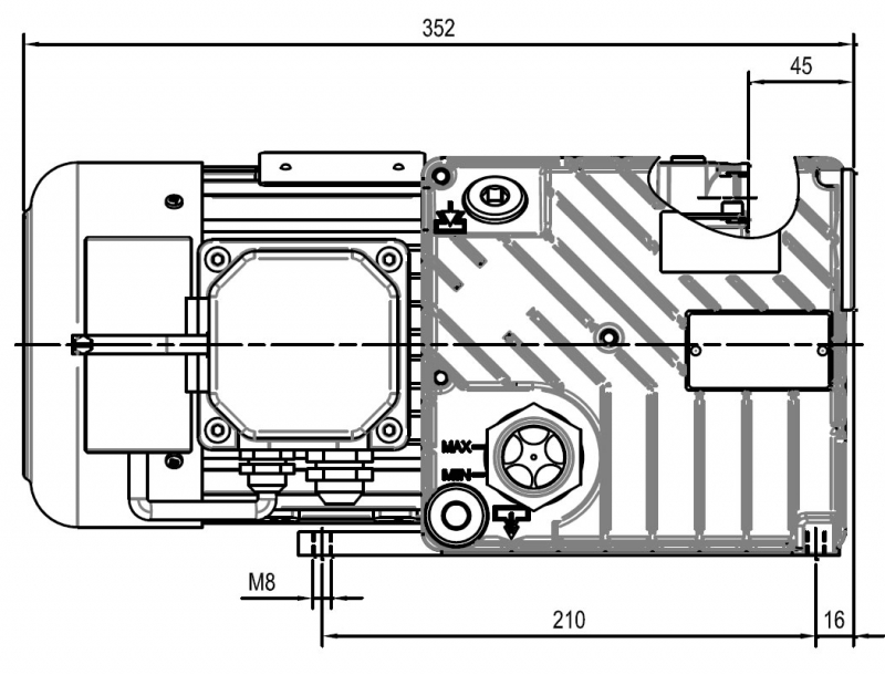 DV.S 20 Drehschieberpumpe – Dekont Vakuum Shop