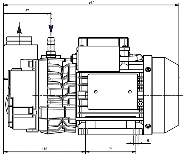 DV.S 4 Drehschieberpumpe – Dekont Vakuum Shop